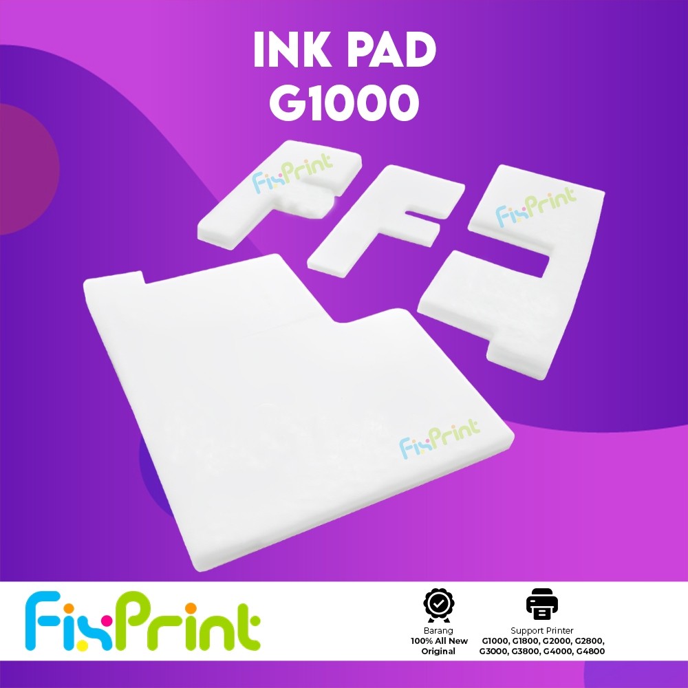 Jual FixPrint Busa Ink Pad G1000 G2000 G1010 G2010 Busa Pembuangan Tinta Printer G3000 G4000 ...
