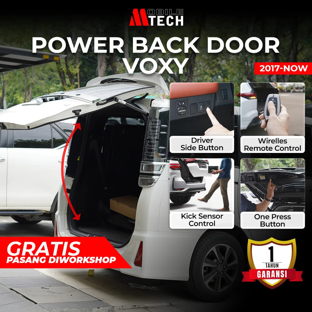 Jual Power Back Door New Voxy Mobiletech Pintu Otomatis Kick Sensor ...