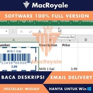 Jual [Full Version] BarCodeWiz ActiveX Control Lifetime Garansi - Tool untuk membuat dan ...