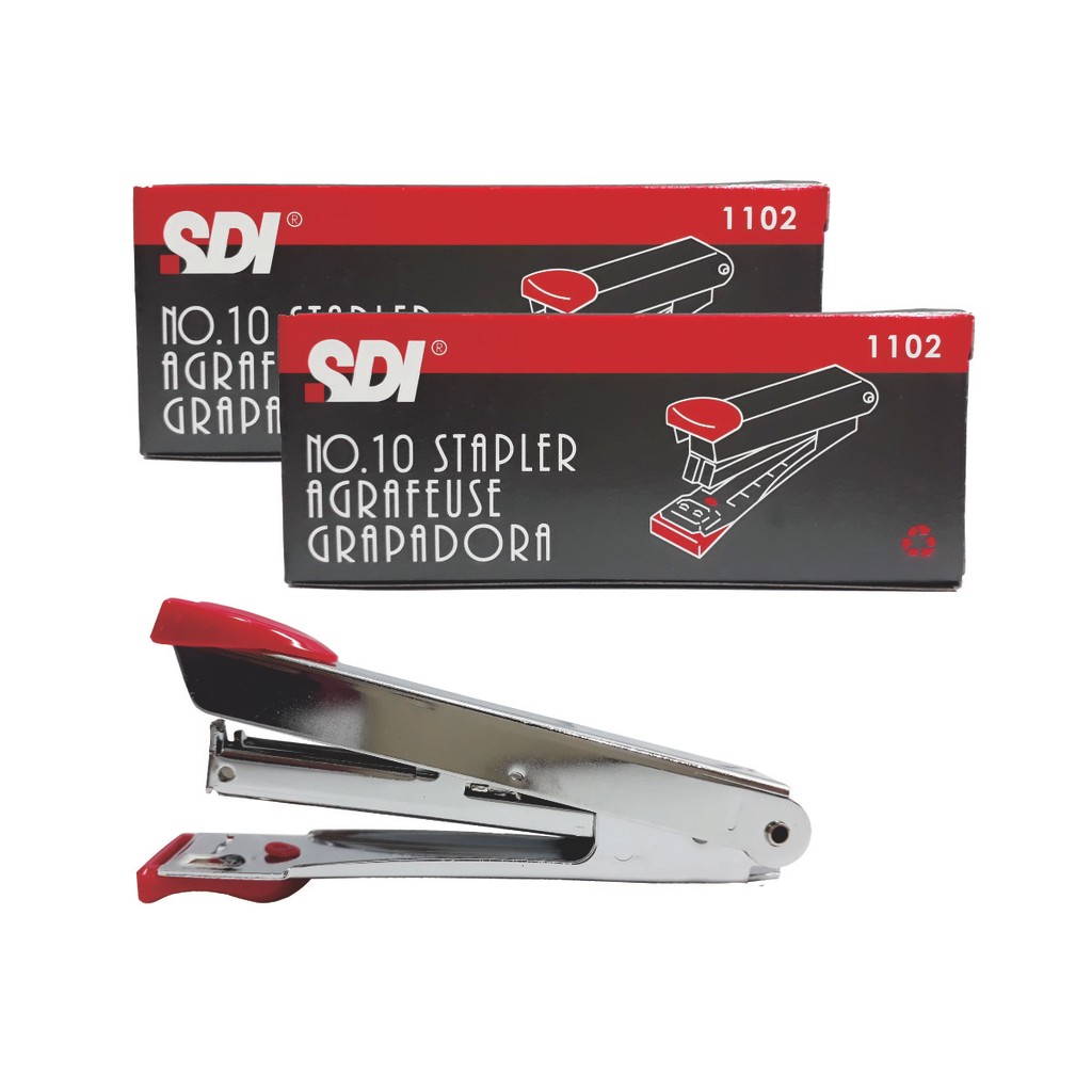 Jual Stapler Kecil Hecter Cekrekan HD 10 SDI No 10 - 1102 Staples Best Quality | Shopee Indonesia