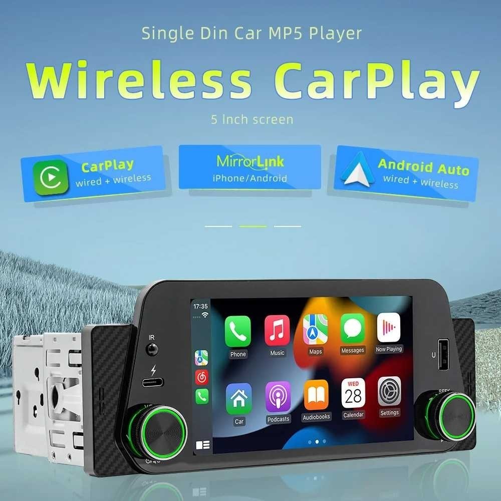 Jual Head Unit Mobil 1 DIN MP5 Bluetooth Touch Screen 5 Inch | Head ...