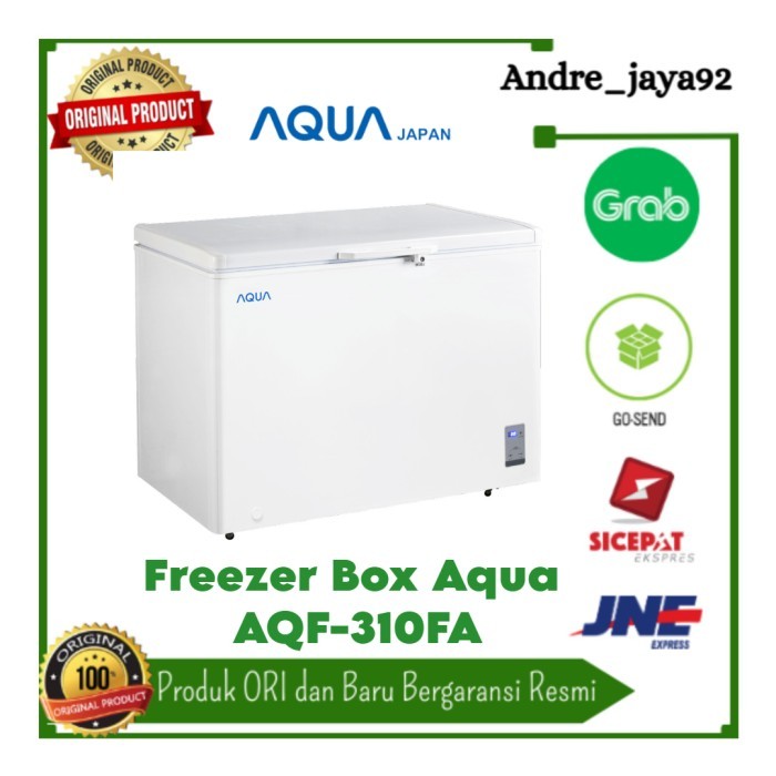 Jual Chest Freezer Box Aqua 300 Liter AQF-310FA | Shopee Indonesia