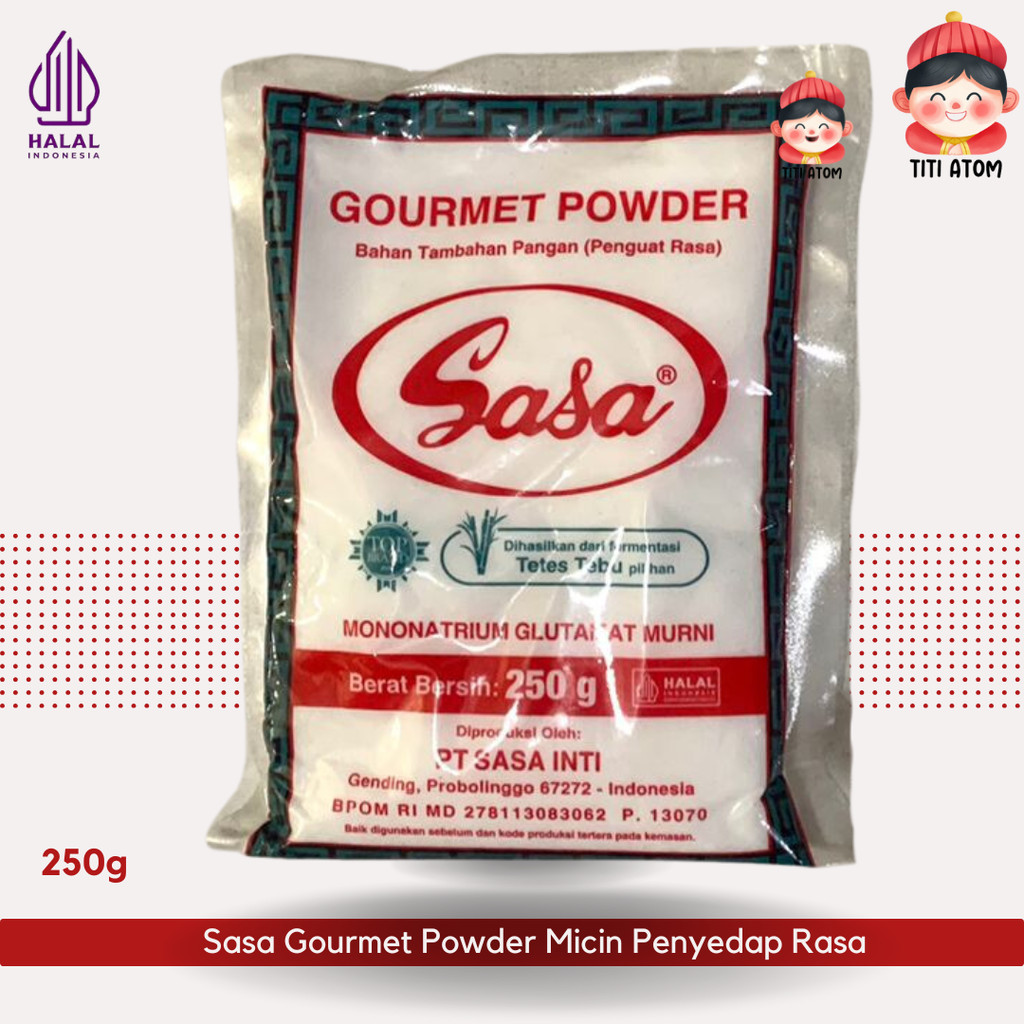 Jual Sasa Gourmet Powder Bumbu Micin Penyedap Rasa 250g | Shopee Indonesia