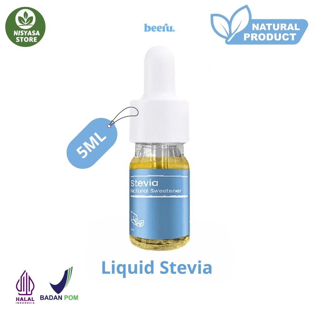 Jual Beeru Stevia Liquid Natural Sweetener Pemanis Cair Pengganti Gula ...