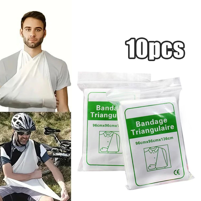 Jual "10pcs Kain Segitiga Kain Perban P3k Mitela Kain SegitigaKain Pmr ...