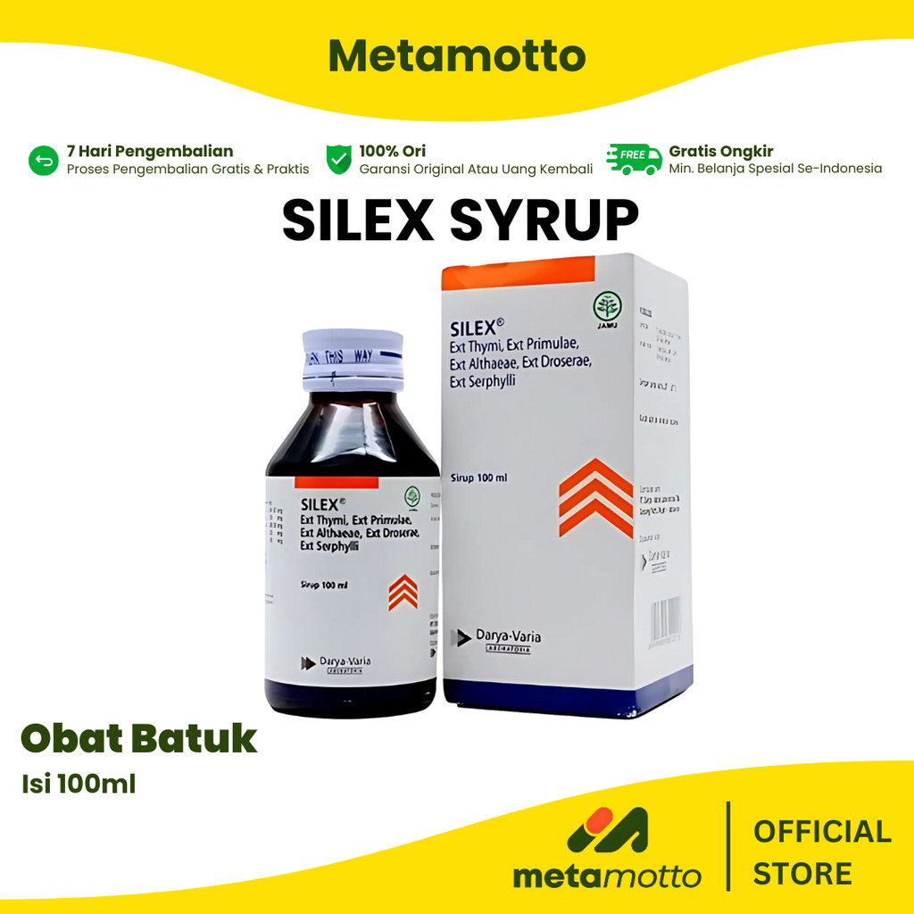 Jual Silex Sirup 100 ml - Metamotto | Shopee Indonesia
