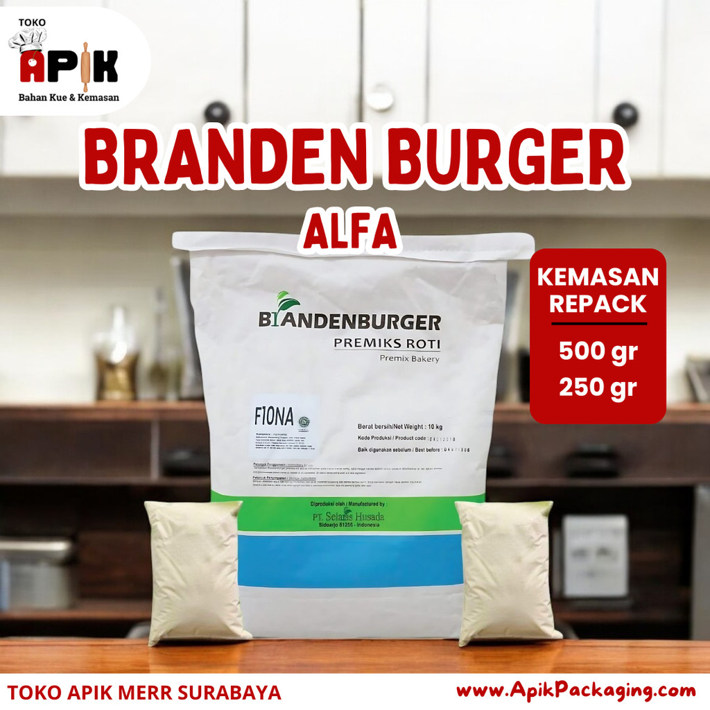 Jual BRANDEN BURGER ALFA / ALFA SUSU BUBUK BRANDEN BURGER PREMIX ROTI ...