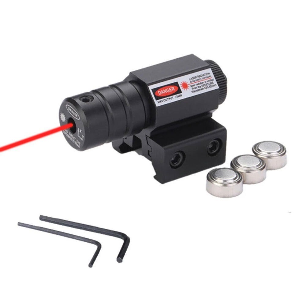 Jual Laser Sight Tactical Red Dot Laser Gun Mount Airsoft Rifle 11/20mm ...