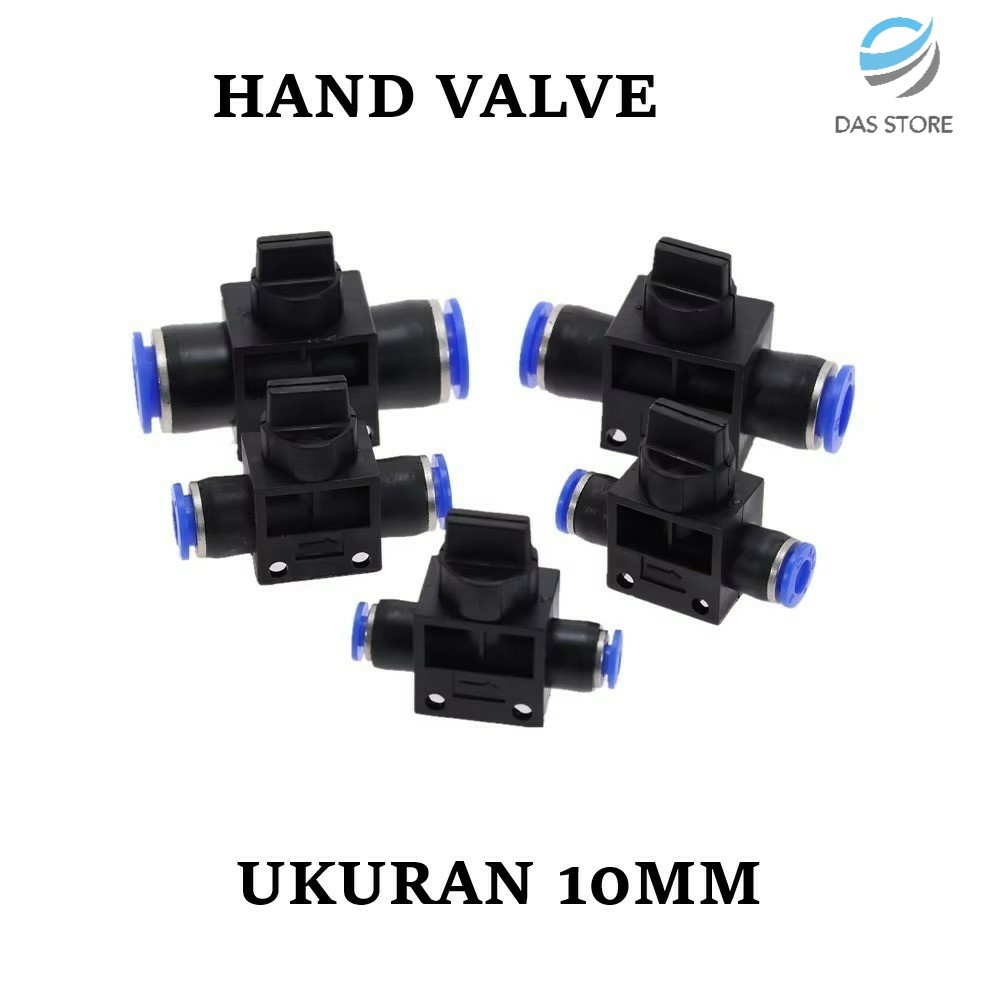 Jual HAND VALVE UKURAN 10MM SLIP LOCK FITTING HVFF STOP KRAN UDARA SELANG | Shopee Indonesia