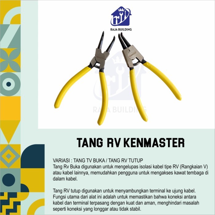 Jual Tang Rv Buka Bengkok / Tang Rv Buka Lurus / Tang Rv Tutup Bengkok ...
