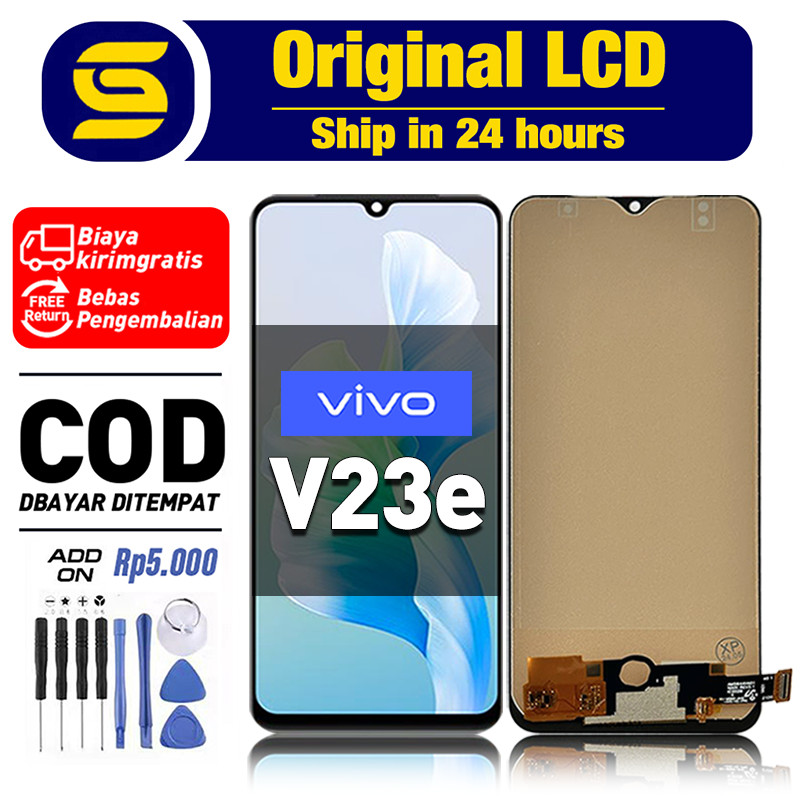 Jual LCD VIVO V23E Original Touchscreen Fullset Compatible For Glass ...