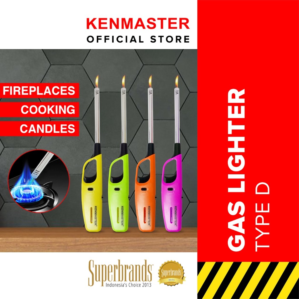 Jual Kenmaster Korek Api Gas / Gas Lighter Pematik Api - Type D ...