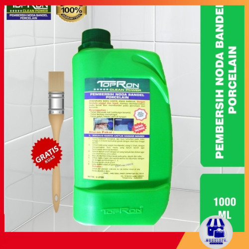 Jual SAMULSHOP TOPRON CLEAN POWER 1 Liter Pembersih Keramik, Noda ...