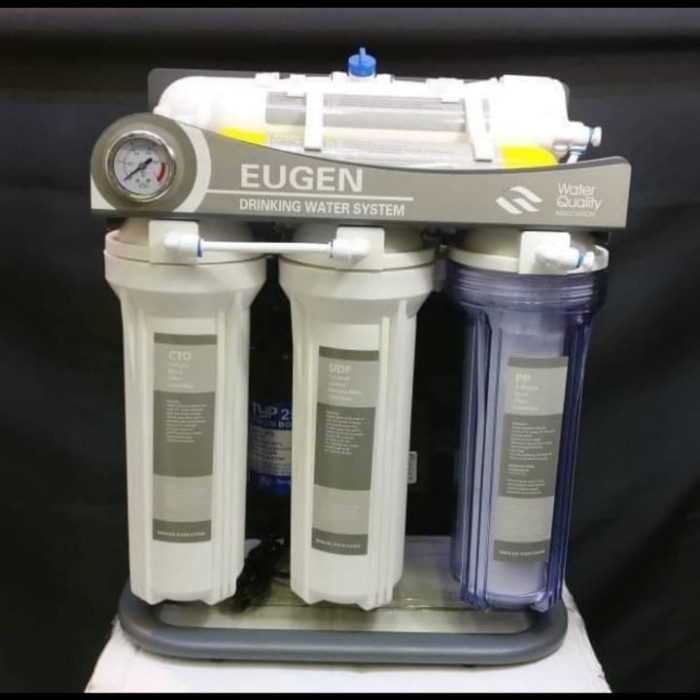 Jual Mesin RO Filter Air Minum Eugen Reverse Osmosis Standing RO ...