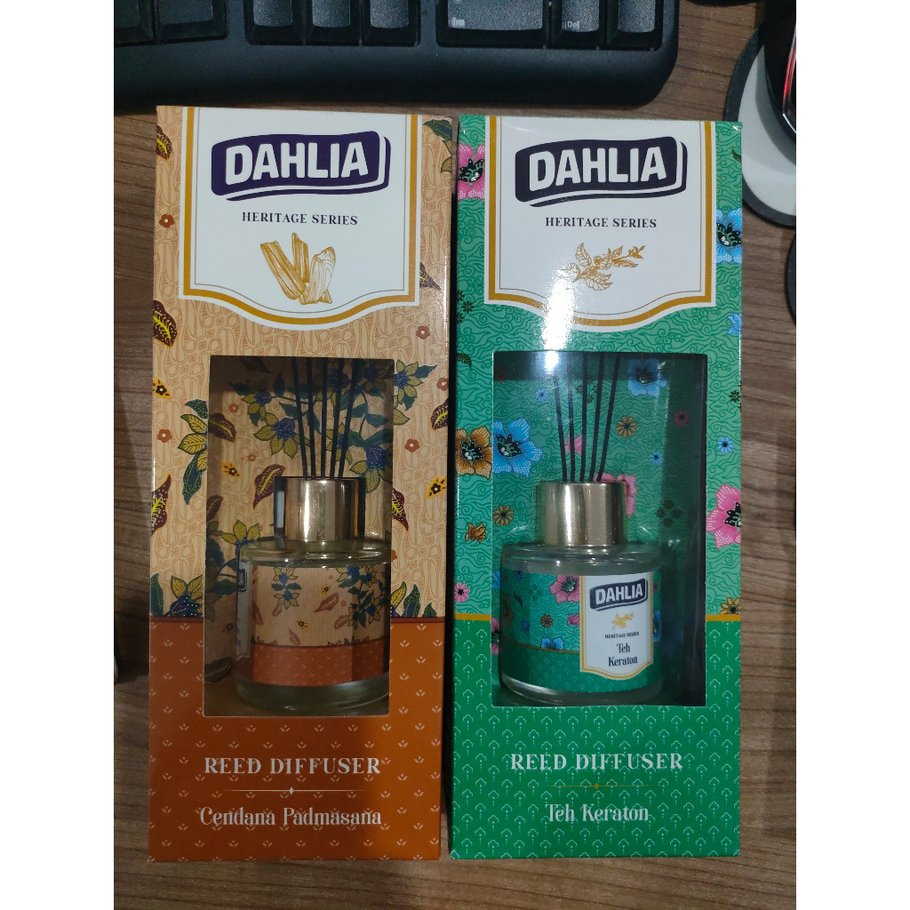 Jual Dahlia Reed Diffuser Set | Pengharum Ruangan Heritage | Teh ...