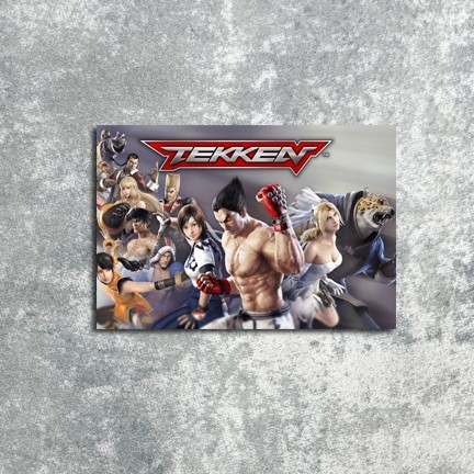 Jual DLS25 Poster Hiasan Dinding Tekken Game | Shopee Indonesia