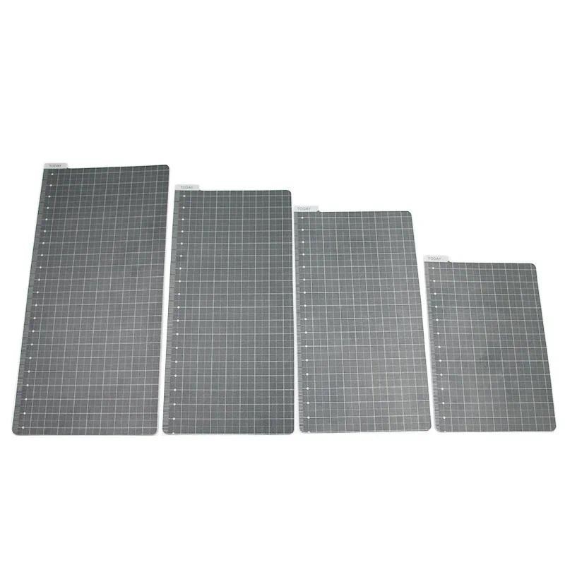 Jual Weeks Travelers Notebook A5 A6 Writing Mat Pad PVC Grid Sewing ...