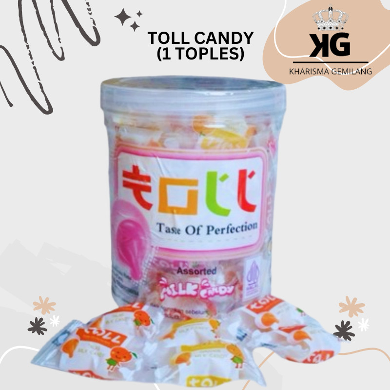Jual KG - TOLL CANDY TOPLES (1 PACK ISI 40 PCS) Permen Manis Susu Milk ...