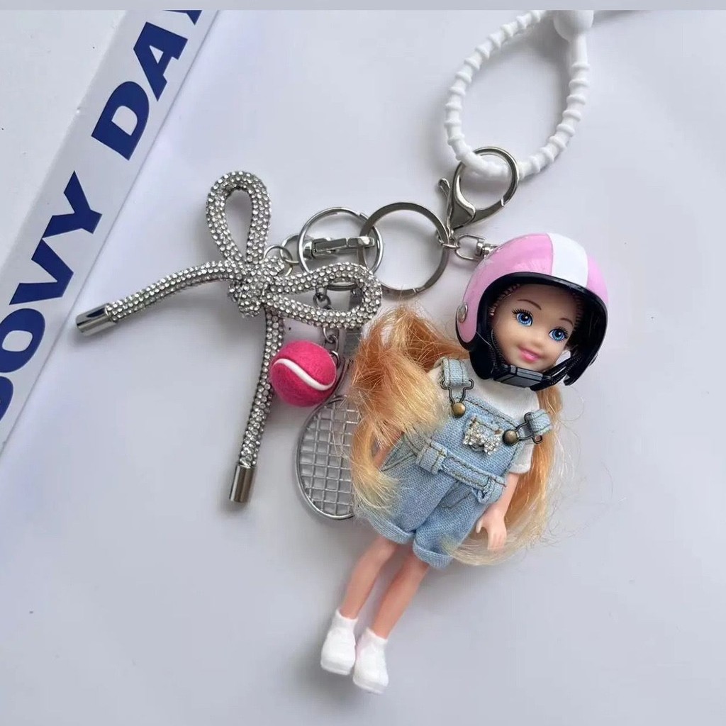 Jual Bagcharm Barbie Doll Keychain | Shopee Indonesia