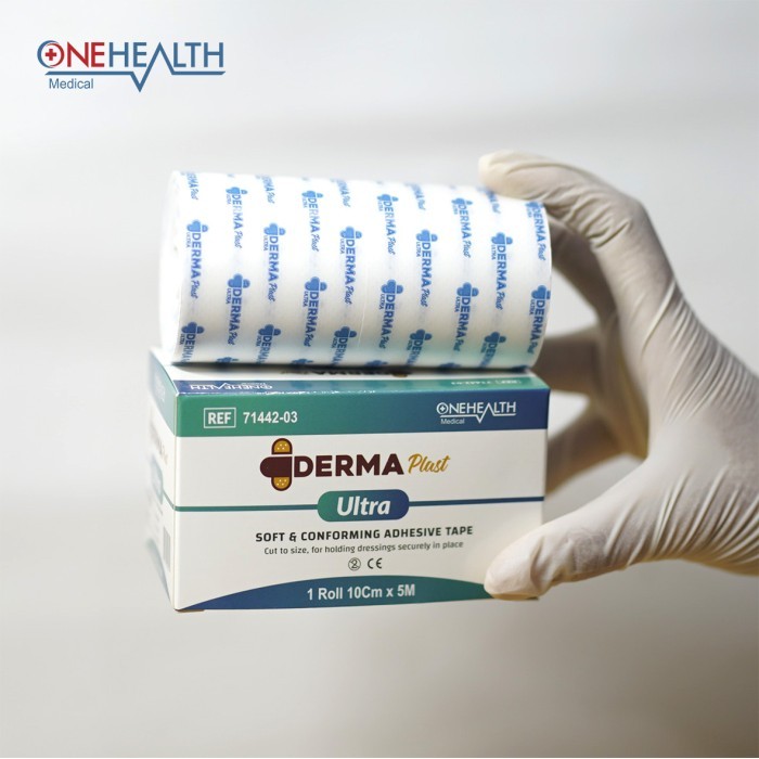 Jual Onehealth Dermaplast Ultra Soft & Conforming Adhesive Tape 10cm x ...
