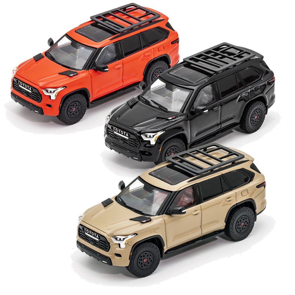 Jual GCD 1/64 Scale Diecast Alloy TOYOTA Sequoia XK80 TRD Pro Toys Cars ...