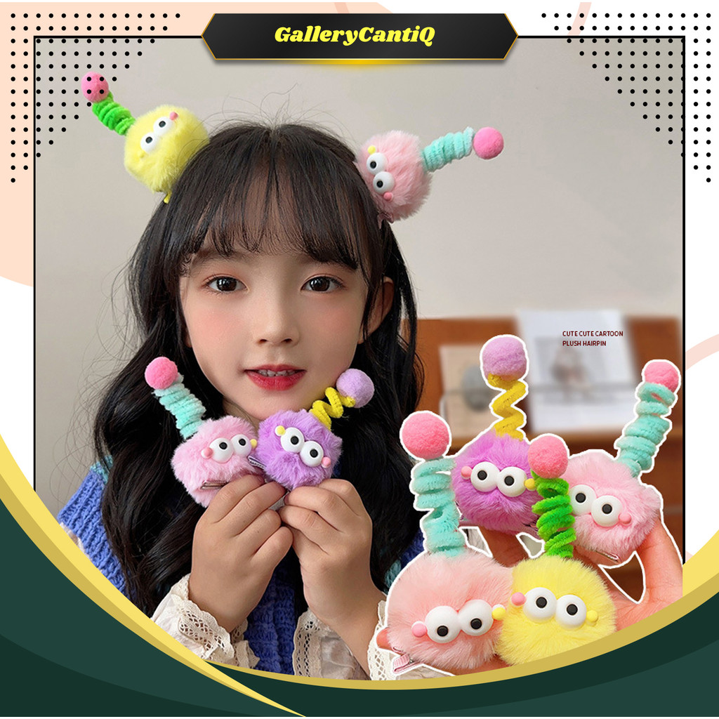 Jual GalleryCantiQ - Jepit Rambut Boneka Anak Perempuan Korea Lucu Klip ...