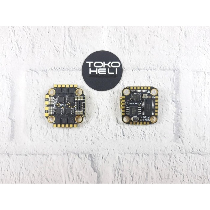 Jual JHEMCU GF16 2-4S 16x16 F405 13A 4IN1 FC ESC Flight Controller ...