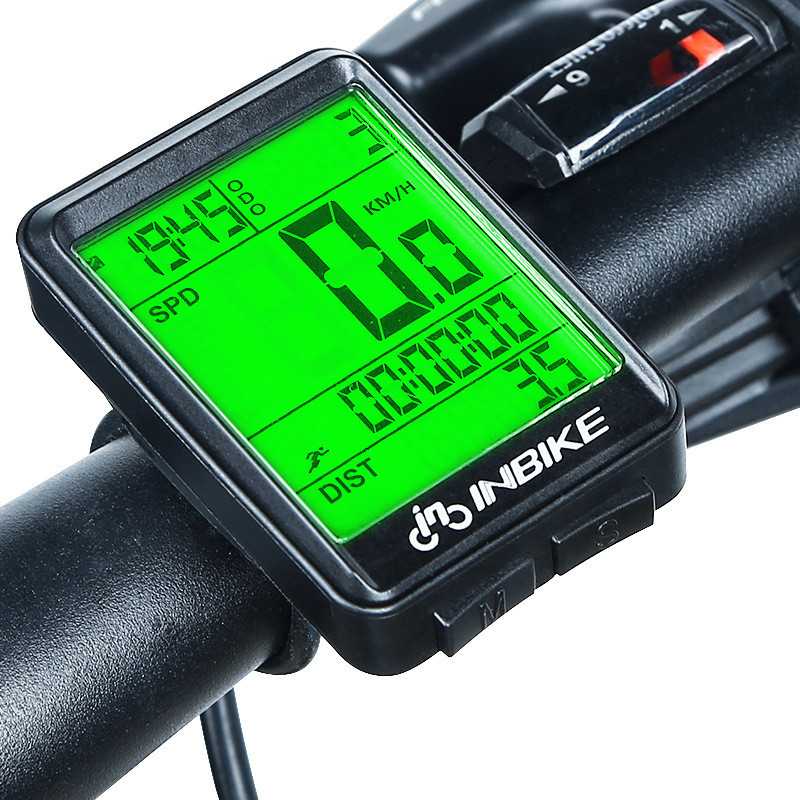 Jual INBIKE Bicycle Computer Wireless And Wired MTB Bike Cycling Odometer Waterproof Bike ...