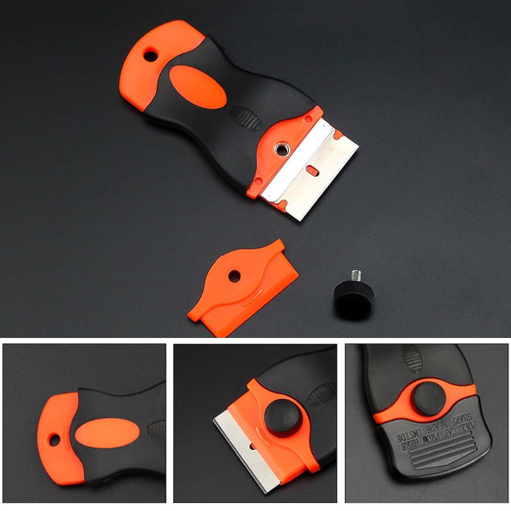 Jual Window Glass Glue Sticker Remover Car Auto Cleaning Razor Scraper ...