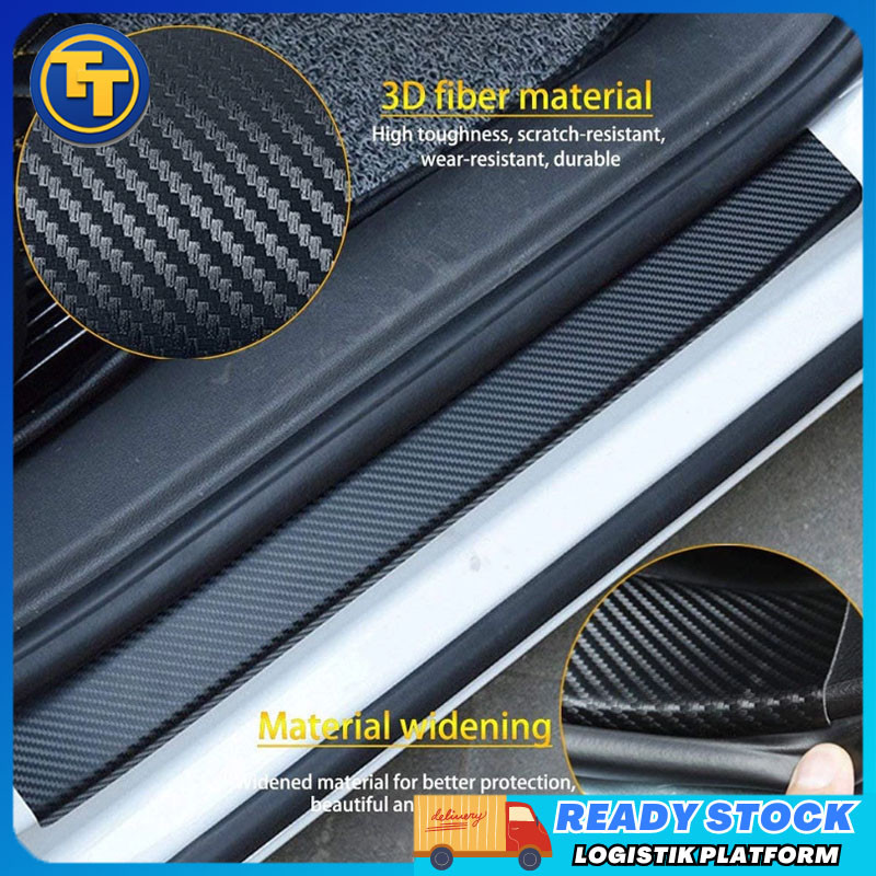 Jual 4/5Pcs Sticker Pijakan Kaki Mobil Stiker Pelindung Pintu Mobil ...