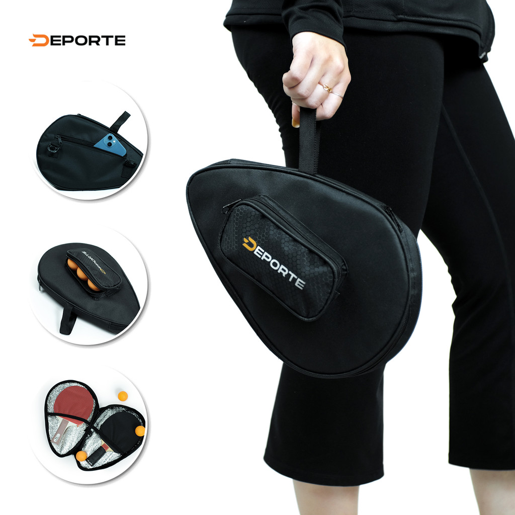 Jual Deporte Tas Raket Tenis Meja Pingpong Kapasitas 2 Bat Tennis Anti ...