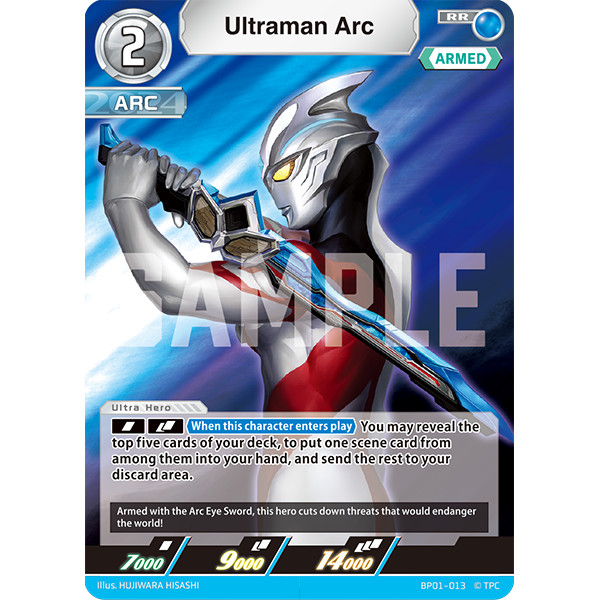 Jual Ultraman Card Game Ultraman Arc BP01-013 RR | Shopee Indonesia