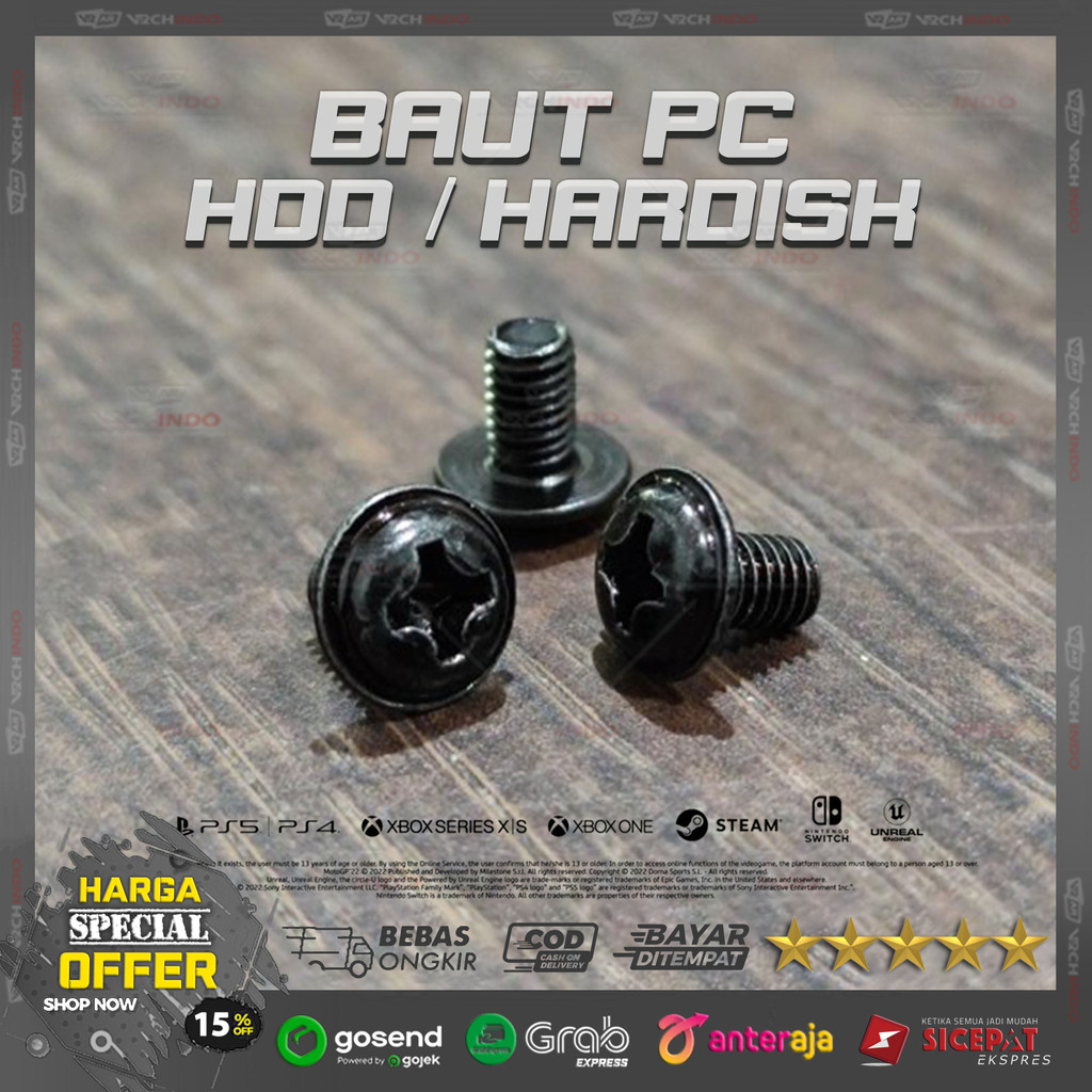 Jual Baut Sekrup Motherboard - Screw Mobo ke Casing PC Komputer Desktop ...