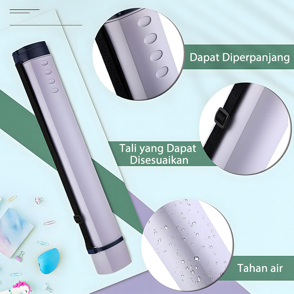 Jual Tabung Gambar Kotak / Drafting Tube 108 x 8 cm - Simpan dan angkut ...
