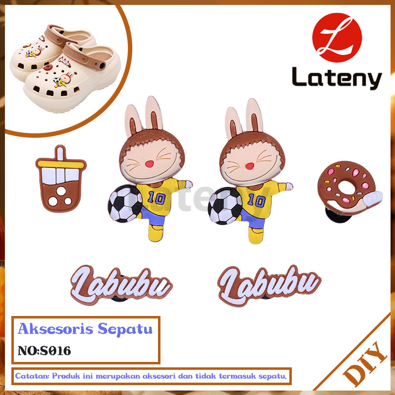 Jual Lateny Aksesoris sandal DIY/aksesoris sandal kartun lucu/aksesoris ...