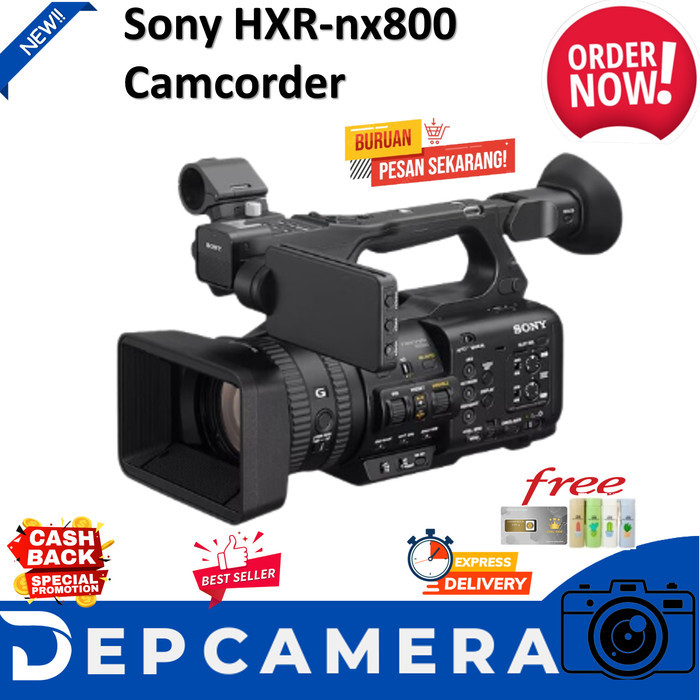 Jual Sony HXR-NX800 4K 1" CMOS Sensor NXCAM Camcorder | Shopee Indonesia