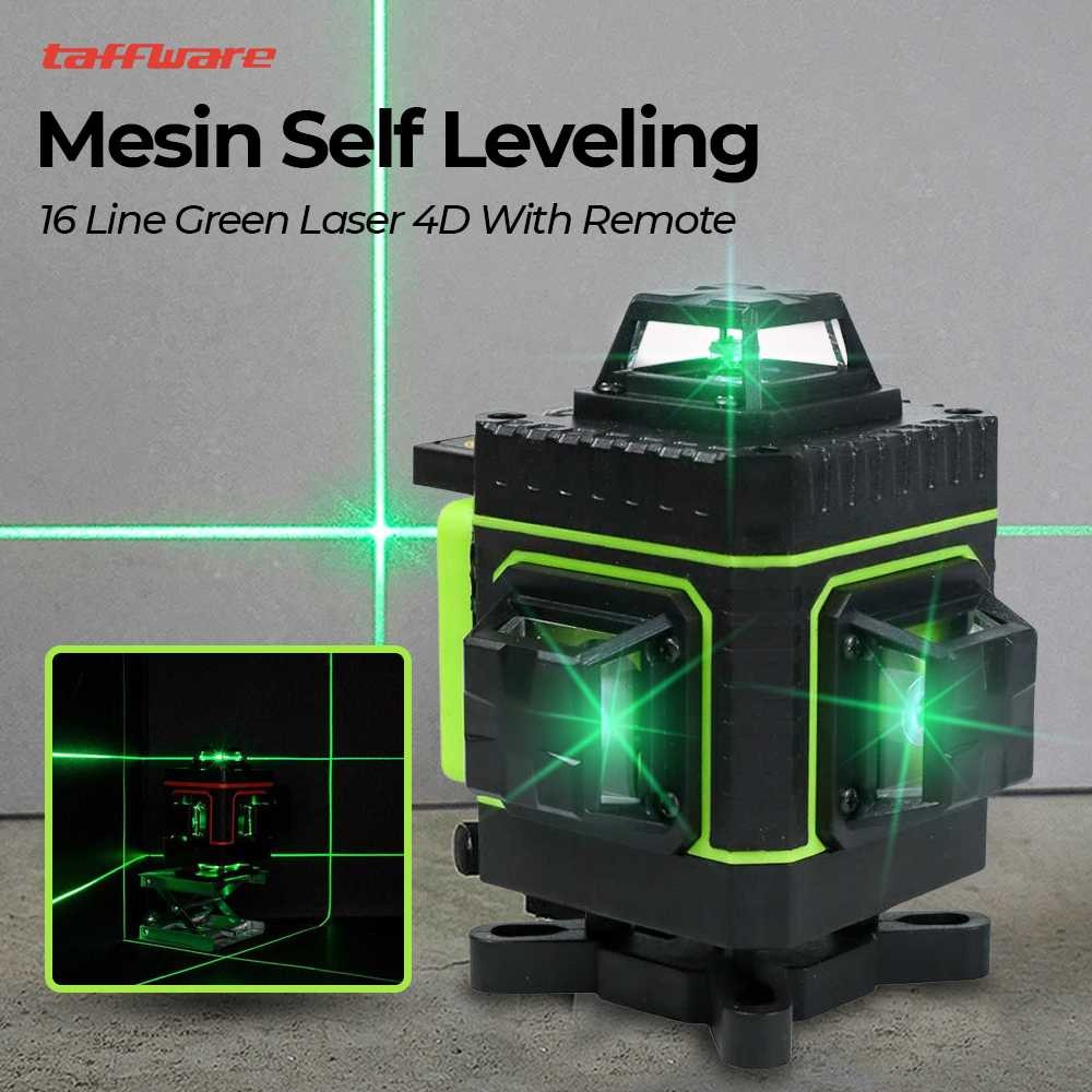 Jual Taffware Hilda Laser Level Self Leveling 16 Line 4D IP54 with ...