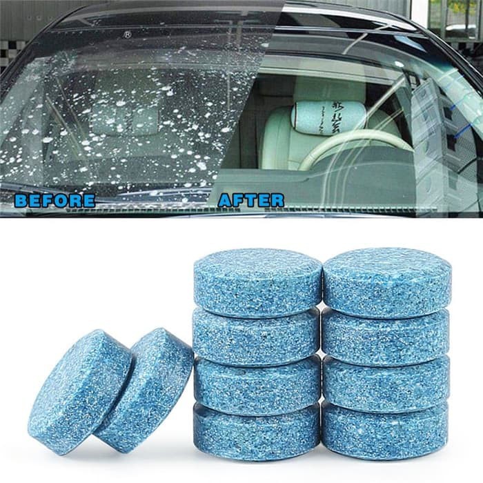 Jual Tablet Sabun Permen mini Pembersih Wiper Kaca Mobil Auto ...