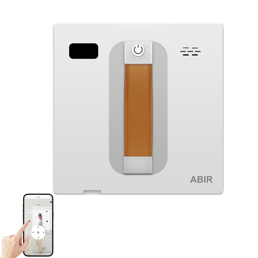 Jual ABIR WD8 Robot Window Vacuum Cleaner,Dual Water Spray,Laser Sensor ...