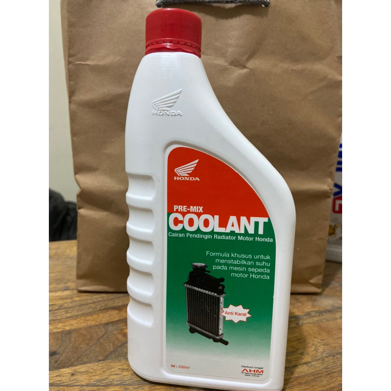 Jual Air Radiator Honda Cairan Pendingin Coolant 500ml AHM | Shopee ...