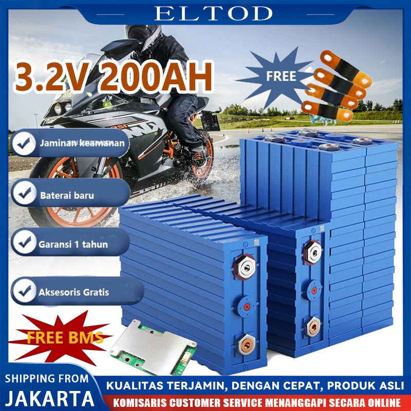 Jual CALB UPS FREE BMS Barang baru Baterai Lifepo4【 CATL 200AH Baterai】Baterai Surya Kekuatan ...