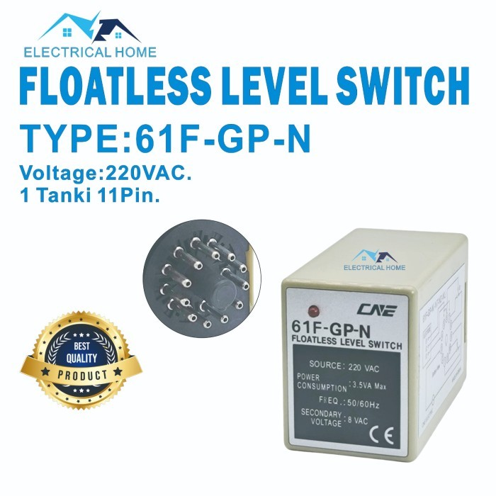 Jual FLOATLESS LEVEL SWITCH WATER LEVEL CONTROL 61F-GP-N 11 PIN | Shopee Indonesia