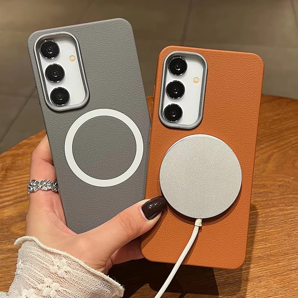 Jual New! SUPORT MAGSAFE WIRELESS CHARGING LEATHER PREMIUM CASE FOR ...