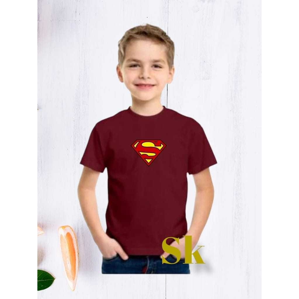 Jual Baju Anak Superman Kaos Anak Superhiro Baju Distro Anak Usia 2-12 ...