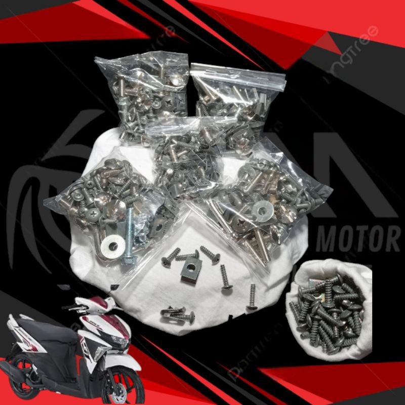 Jual Baut Full Body Mio soul GT 125 / Baut Full Body Yamaha Mio soul GT ...