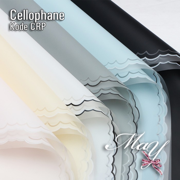 Jual 1 lembar Cellophane pinggir renda (CRP) Flower Wrapping, Buket ...