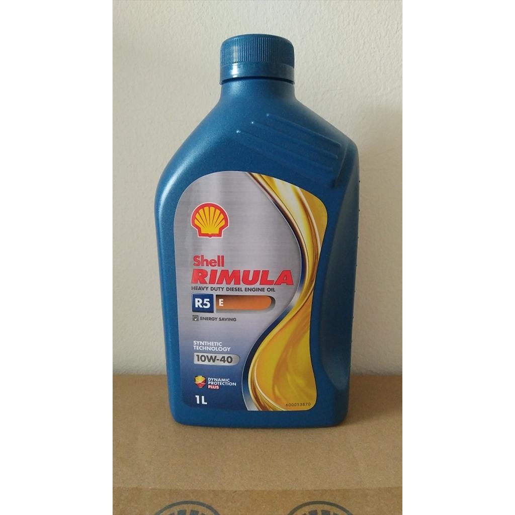Jual Oli Mesin Shell Rimula Heavy Duty Diesel R5E 10W-40 1 Liter ...