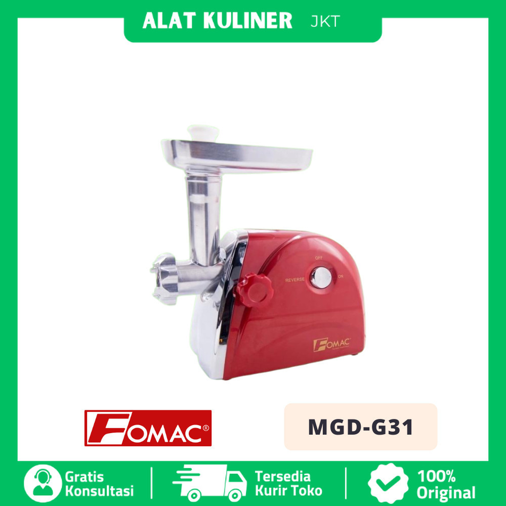 Jual MEAT GRINDER MGD-G31 FOMAC / MESIN PENGGILING DAGING / PENGOLAH ...