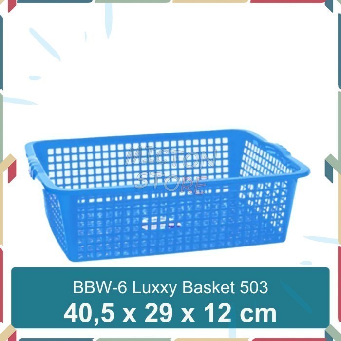 Jual HOMTON Lion Star Basic Home BBW-6 Luxxy Basket 503 Keranjang Buah LionStar Plastik ...