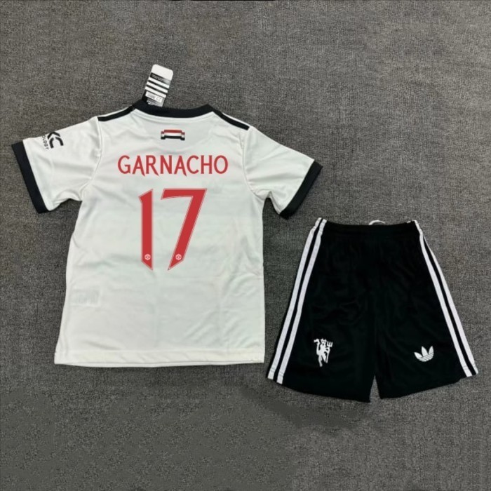 Jual JERSEY BAJU BOLA ANAK MU 3RD KIDS 2024/2025 + GARNACHO GRADE ORI ...